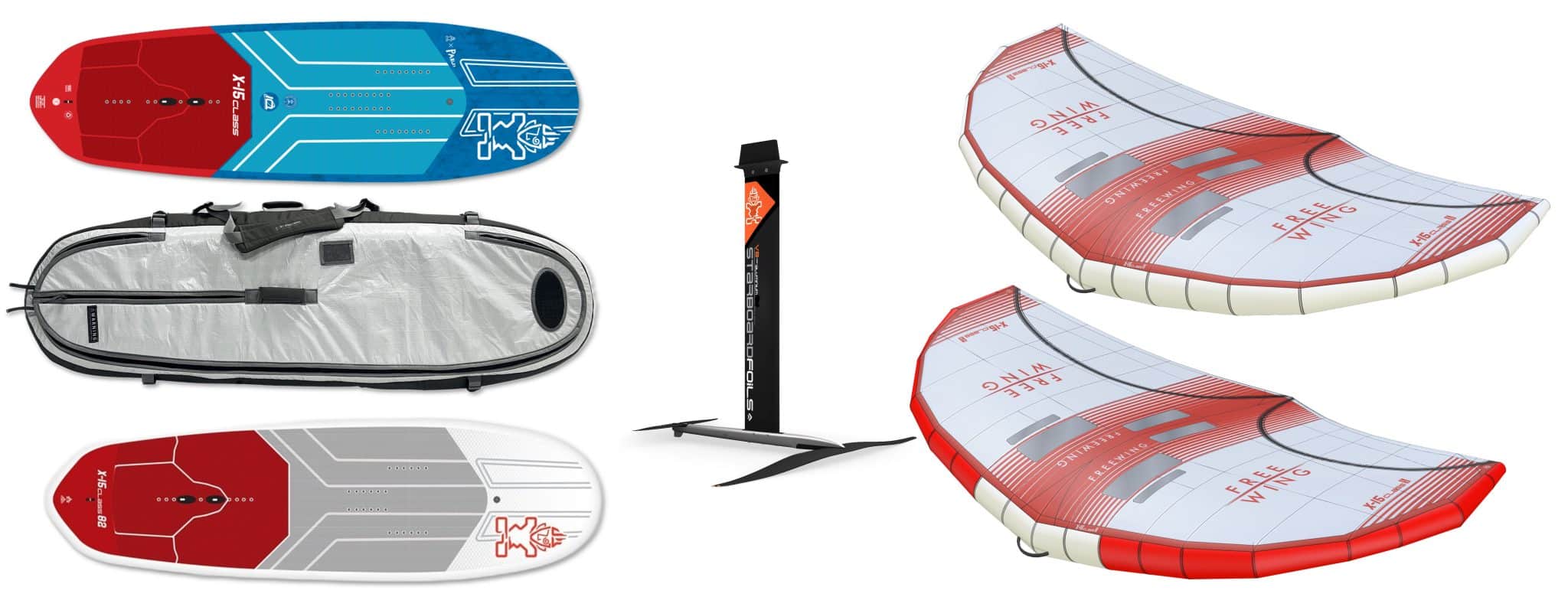 X-15 One Design wingfoil class - Windfoilen Nederland