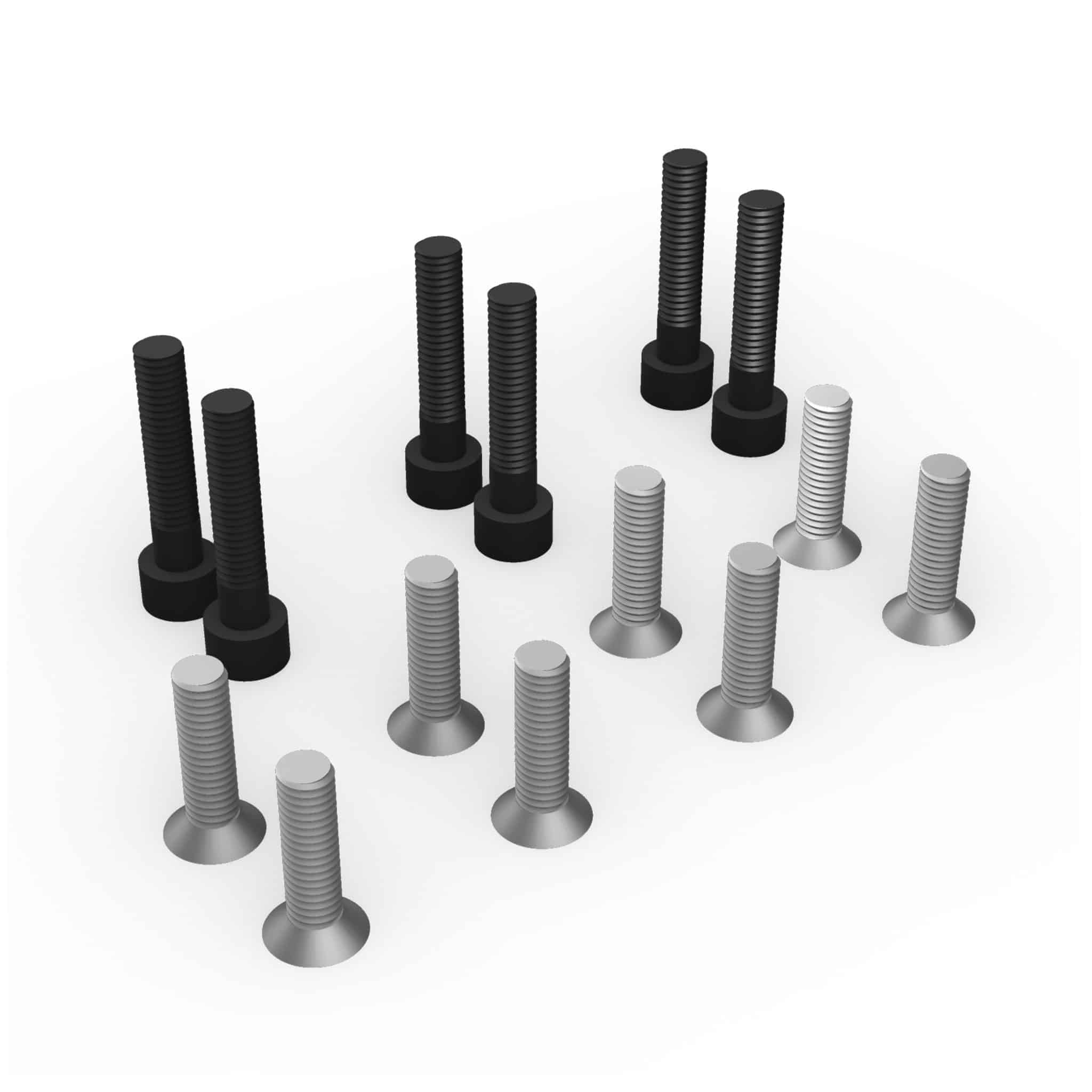 Stainless steel bolt set UCS foils - Foiling Netherlands